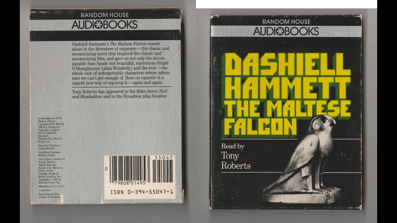 The Maltese Falcon, read by Tony Roberts - YouTube