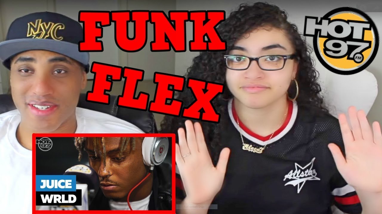 JUICE WRLD FREESTYLE ON FUNK FLEX REACTION | #FREESTYLE101 | MY DAD ...