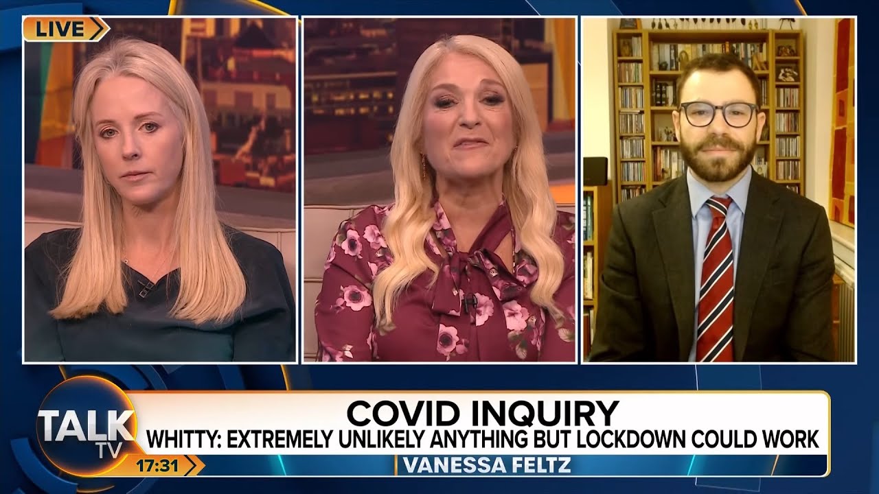 Adam Schwarz clashes with Isabel Oakeshott over Covid Lockdown - YouTube