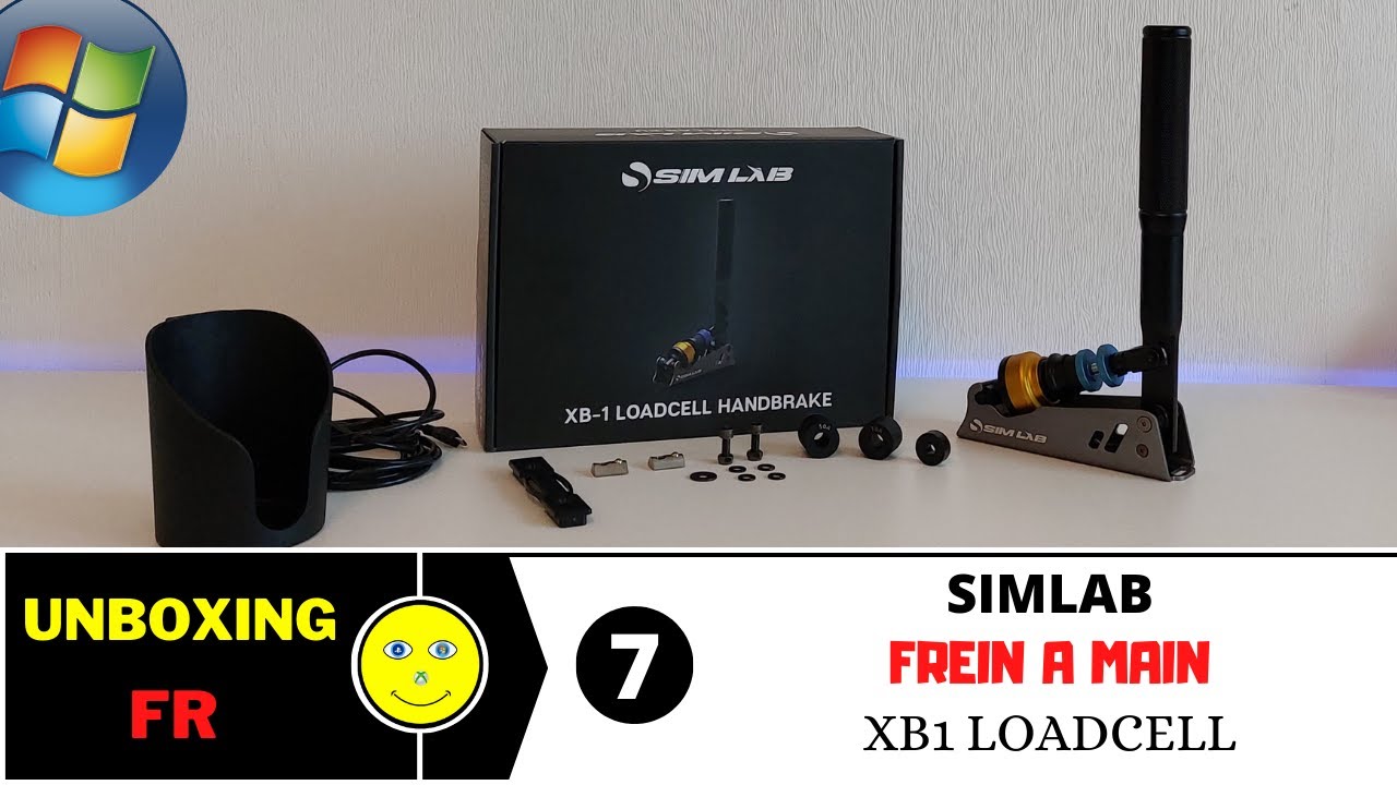 Unboxing Frein à main SIMLAB XB-1 LOADCELL - YouTube