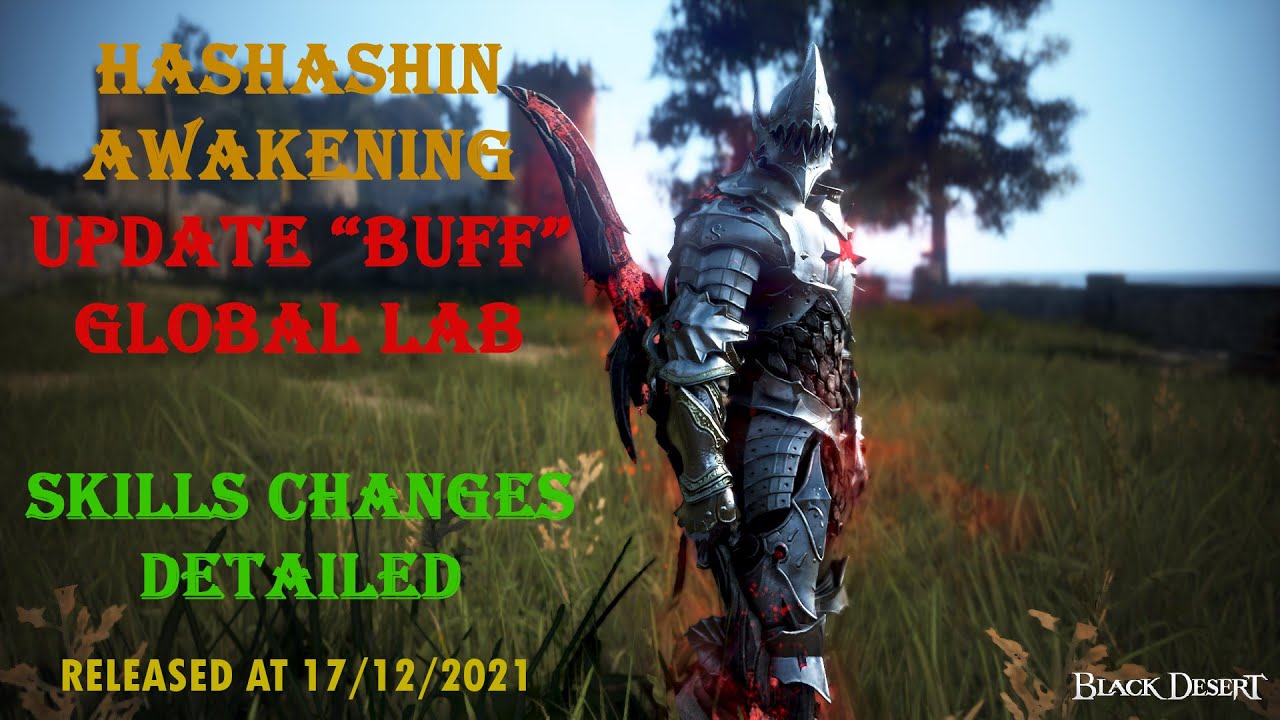 BDO | HASHASHIN AWAKENING BUFF | SHOWN IN DETAILS - YouTube