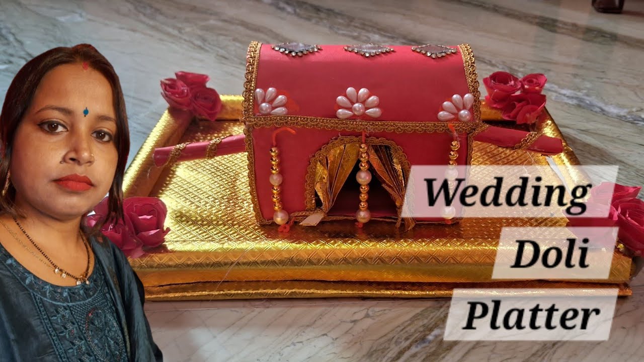 Wedding Doli making | Easy Palki making | DIY Doli - YouTube