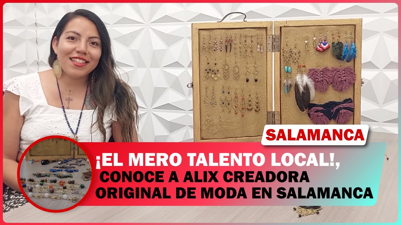CONOCE A ALIX CREADORA ORIGINAL DE MODA EN SALAMANCA - YouTube