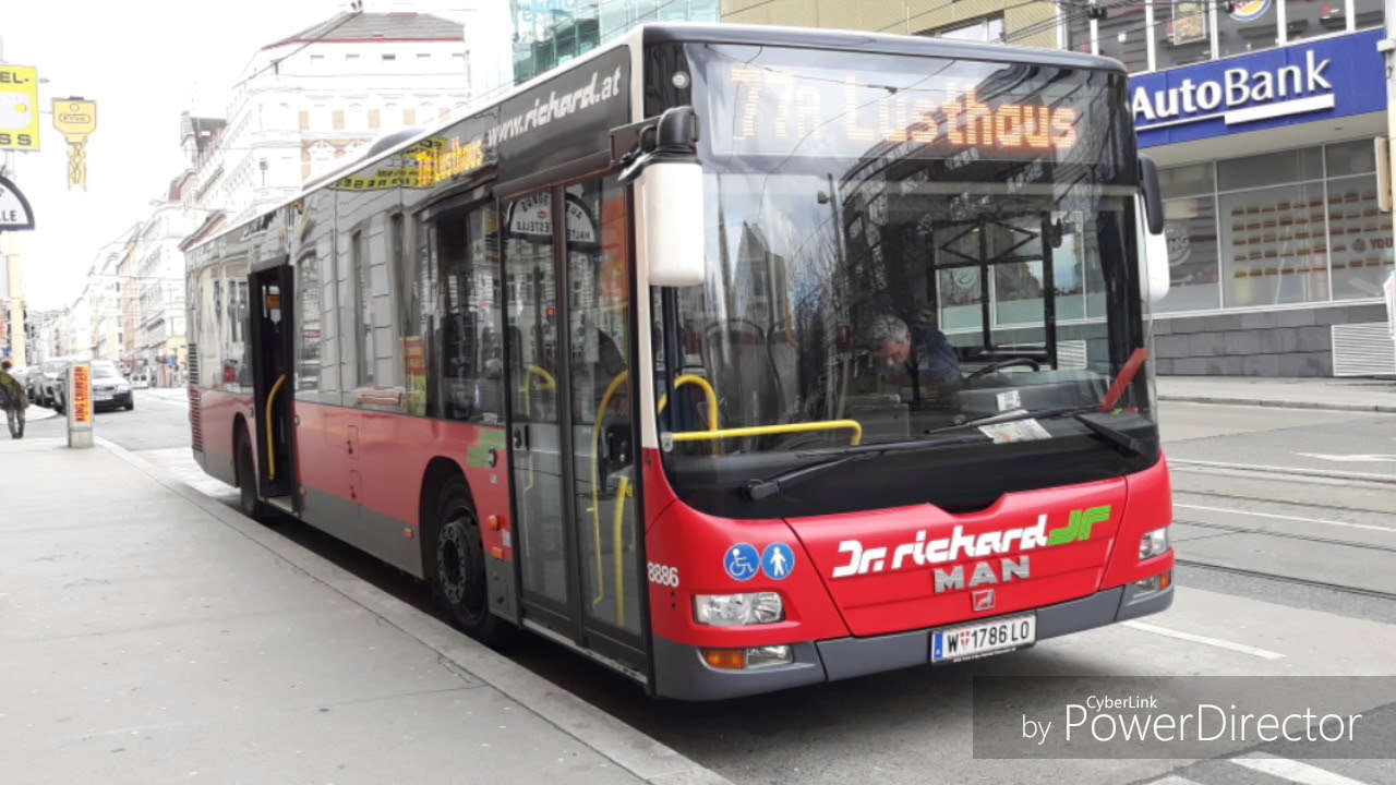 Bus 77A Ansage Wien - YouTube