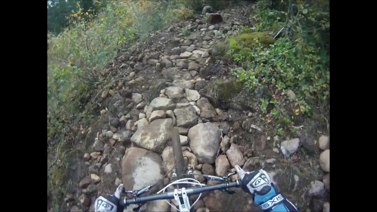 MTB Sandy Ridge Rocks in 2 Takes, October 23, 2011 - YouTube