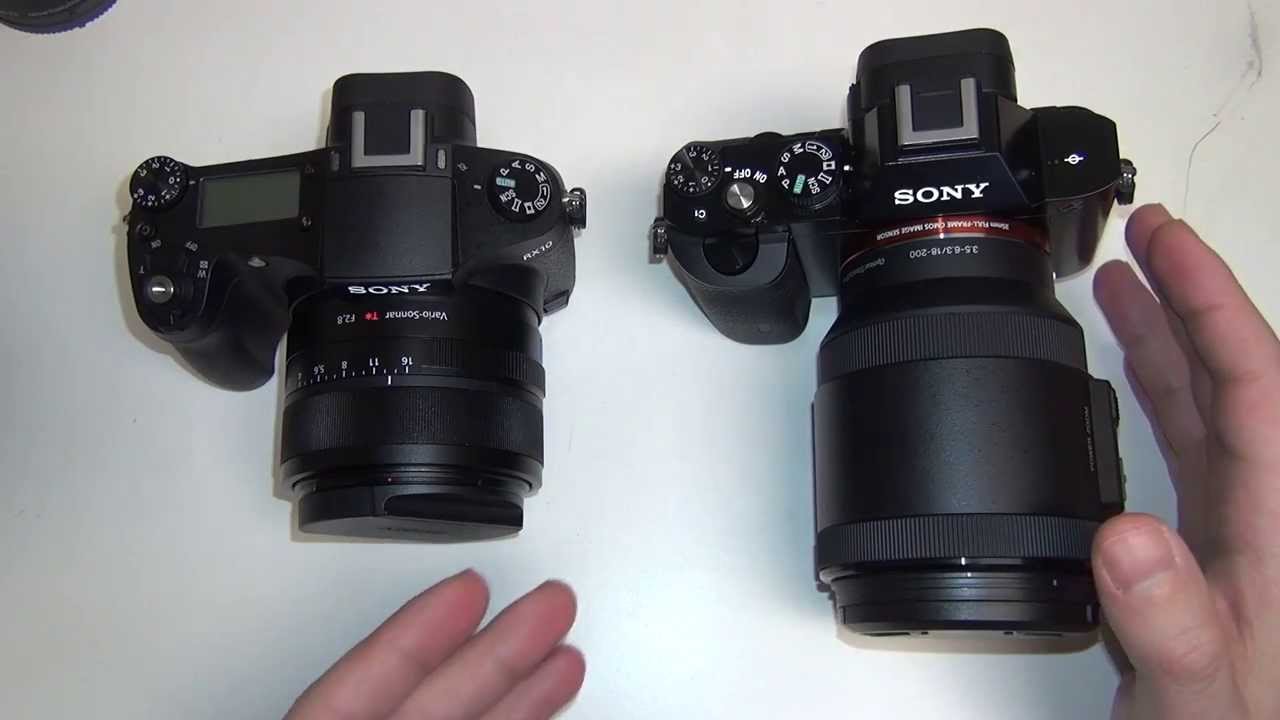 Sony RX10 vs A7 - YouTube