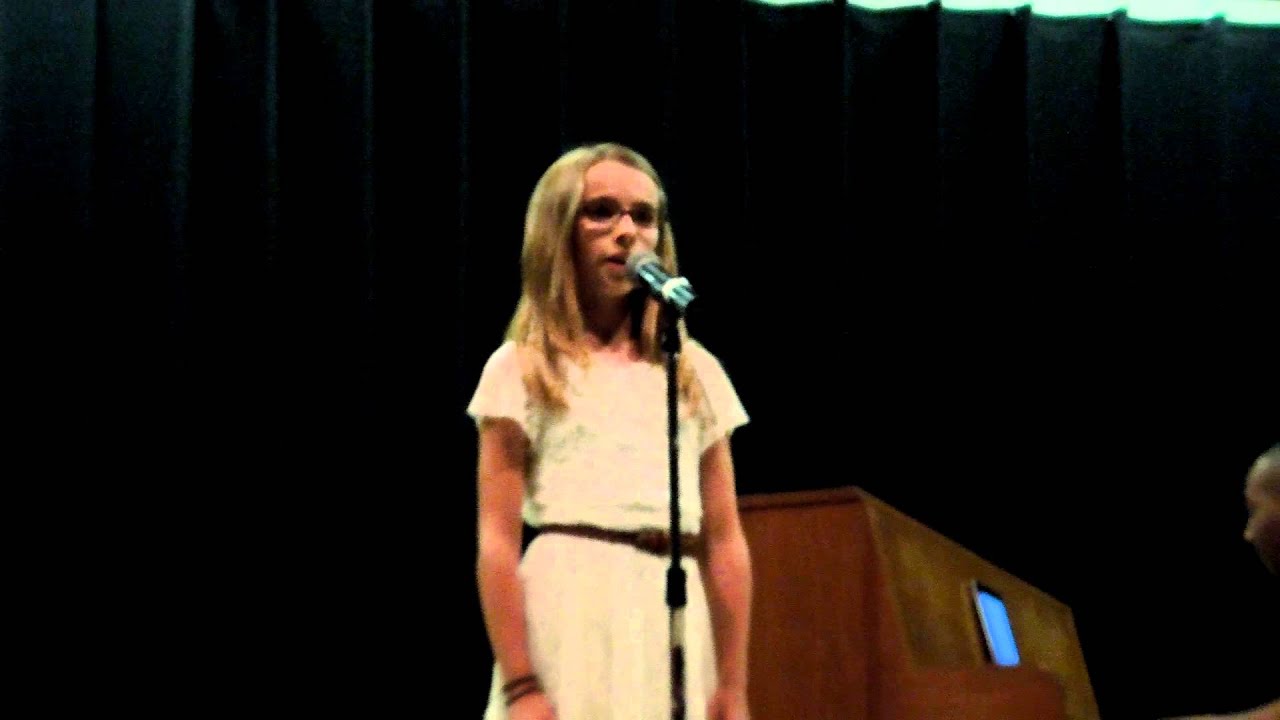 Bronwyn singing Rise by McClain Sisters - YouTube