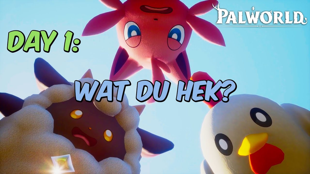 Where To Start? | Palworld Day 1 | Beginner's Guided Walkthrough - YouTube