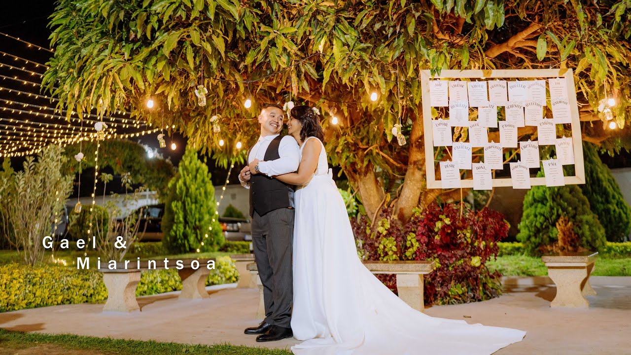 Extrait video Mariage Gael & Miarintsoa ║ Trailer By immagini Mg 2024 - YouTube