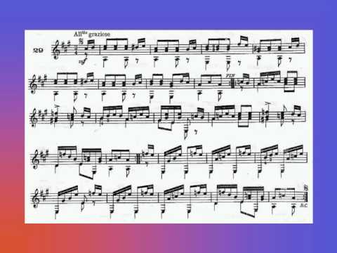 CARULLI GUITAR METHOD - No. 29 - YouTube