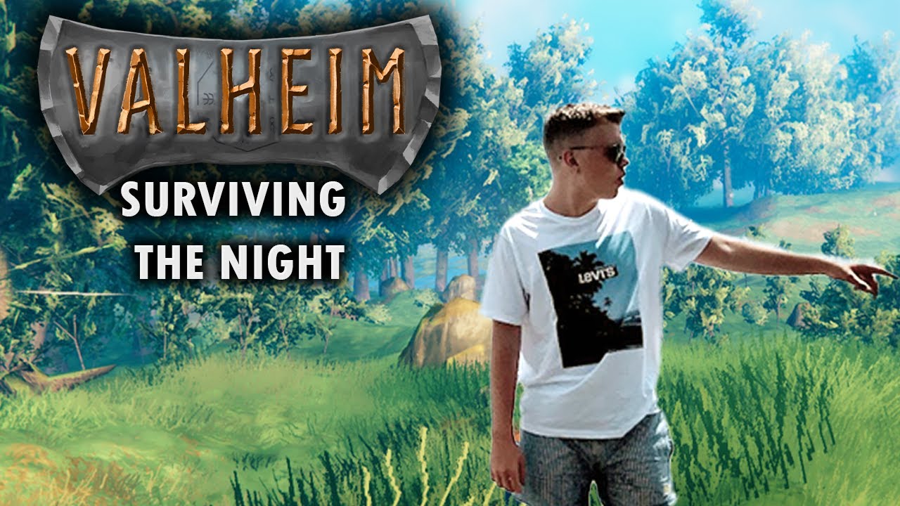 Surviving Your FIRST NIGHT in Valheim - YouTube