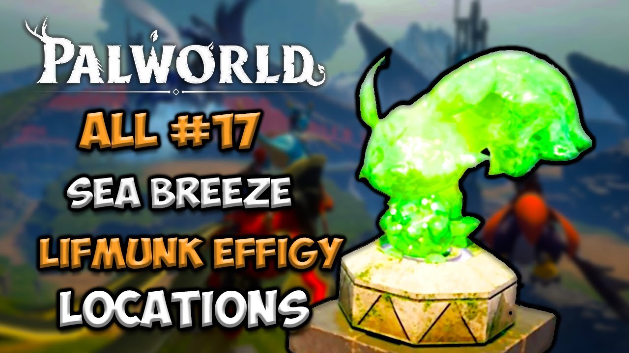 Palworld - Sea Breeze Effigy Locations - YouTube