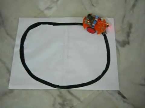 line follower using atmega8 microcontroller.mp4 - YouTube