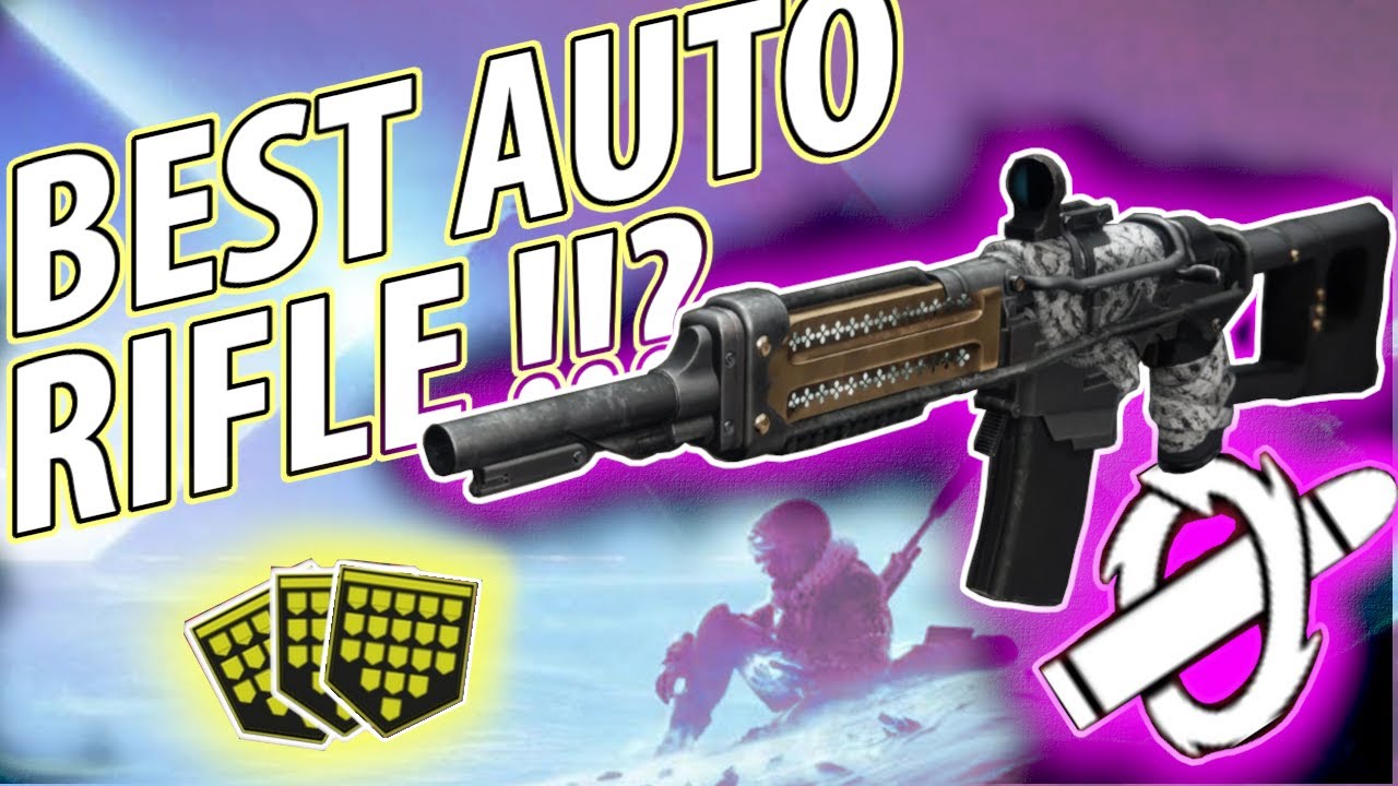 The BEST AUTO RIFLE in DESTINY 2!!? , (We Ran Out of Medals) Gnawing ...