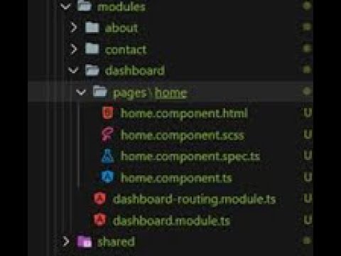 2.4 Estructura de directorio del proyecto angular - YouTube