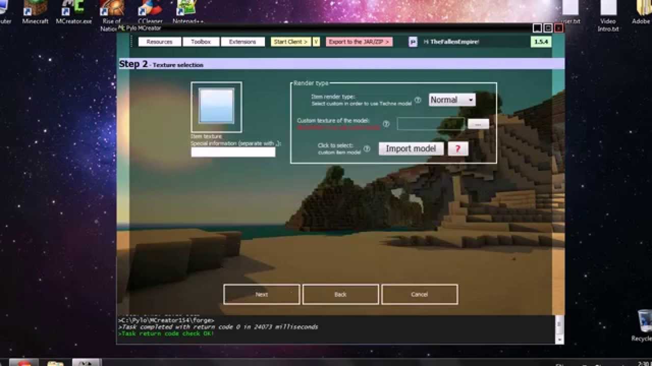 Speed Making a Minecraft Mod in Mcreator (Speed-Run) - YouTube