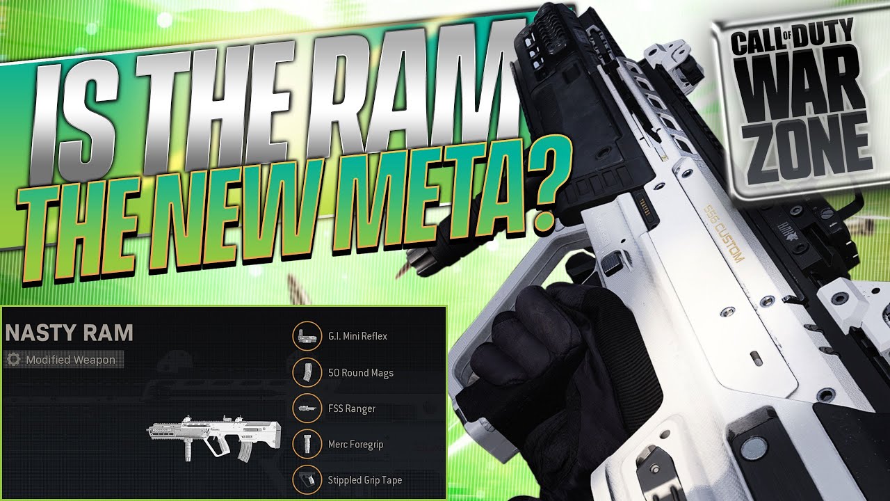 RAM 7 The New Warzone Meta?! - (BEST RAM 7 CLASS) - YouTube