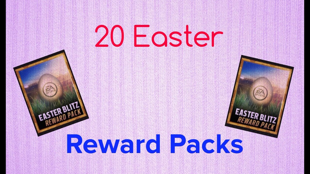 Madden Mobile Easter Blitz Reward Packs! - YouTube