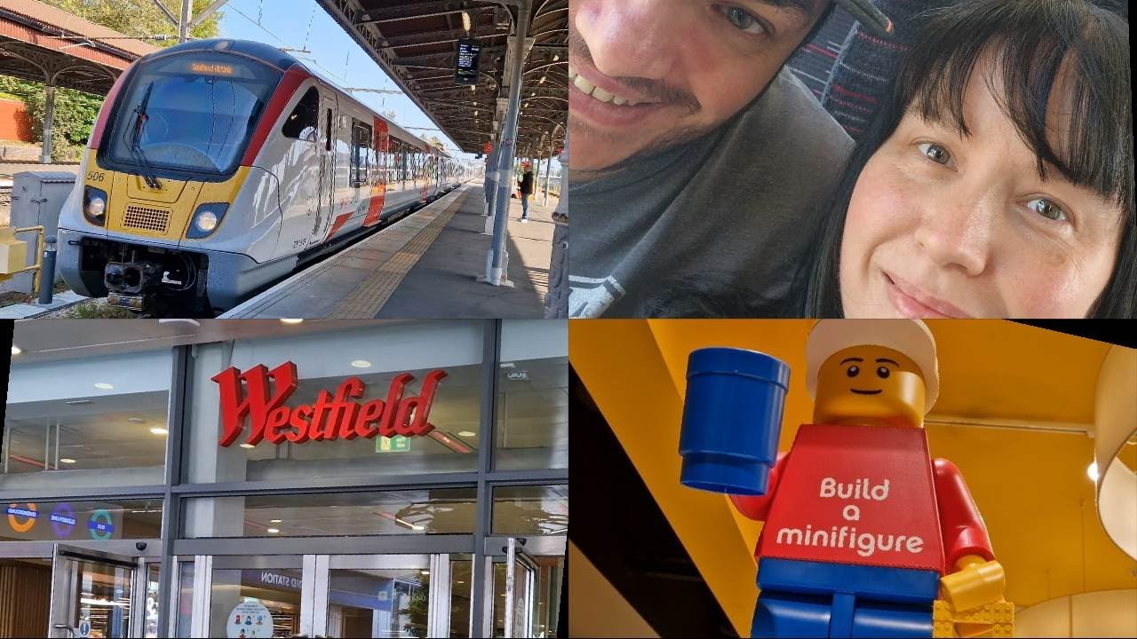#vlog Come to Stratford Westfield with us ! inc. LEGO STORE tour ...