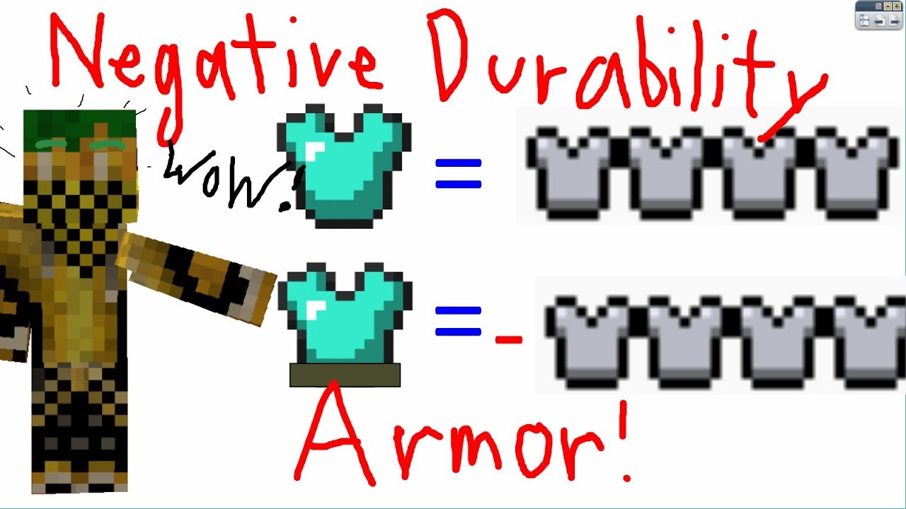 Negative Durability Armor! - YouTube