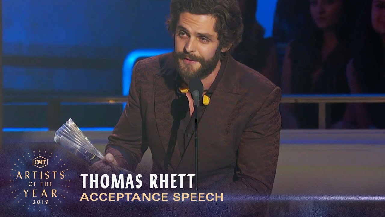 Thomas Rhett Prays for Kane Brown in His Heartfelt Speech | 2019 CMT ...