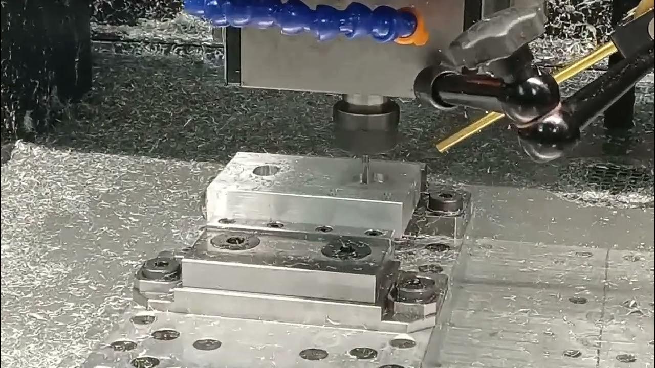 Machining SMW MOD Vise Soft jaws with the MR-1 in real time (NOT time-lapse). - YouTube