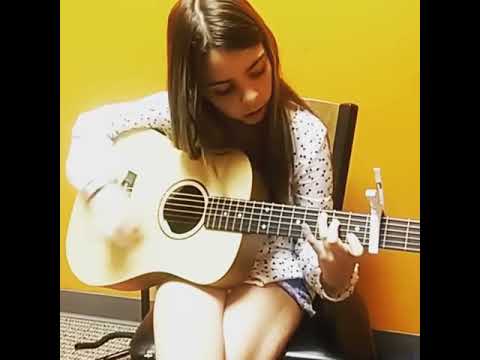 Sofia Practicing Her Guitar - YouTube