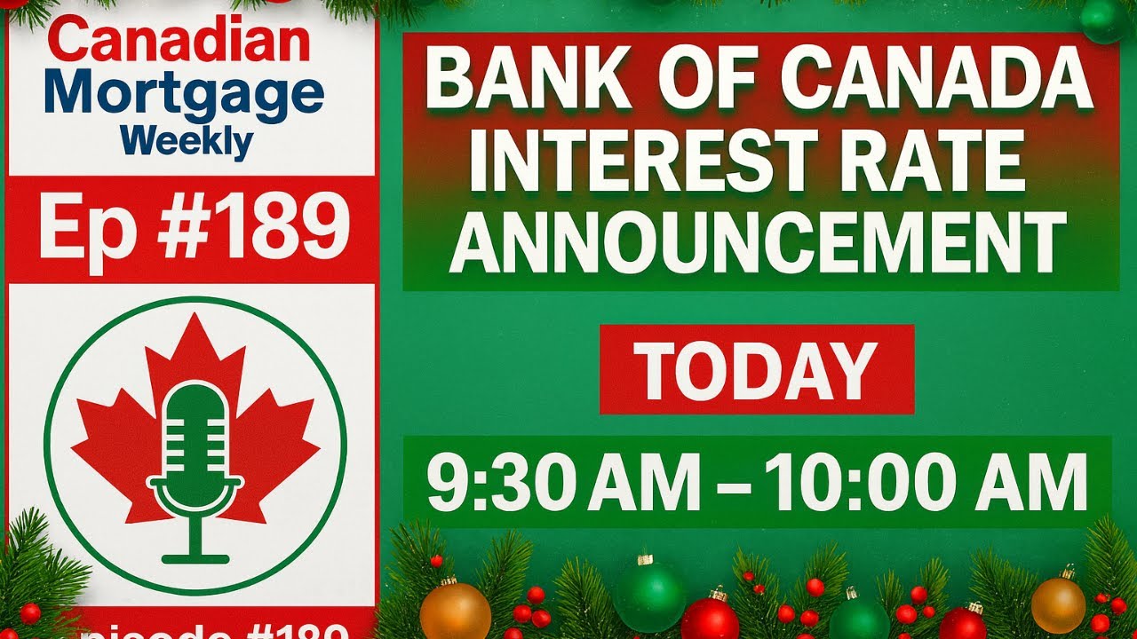 Bank of Canada Live Interest Rate Announcement - YouTube