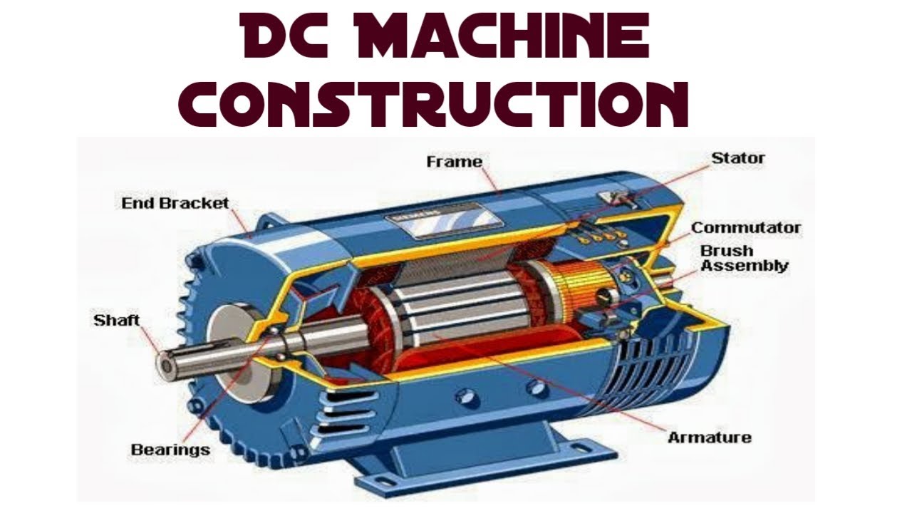 DC Machine Construction - YouTube