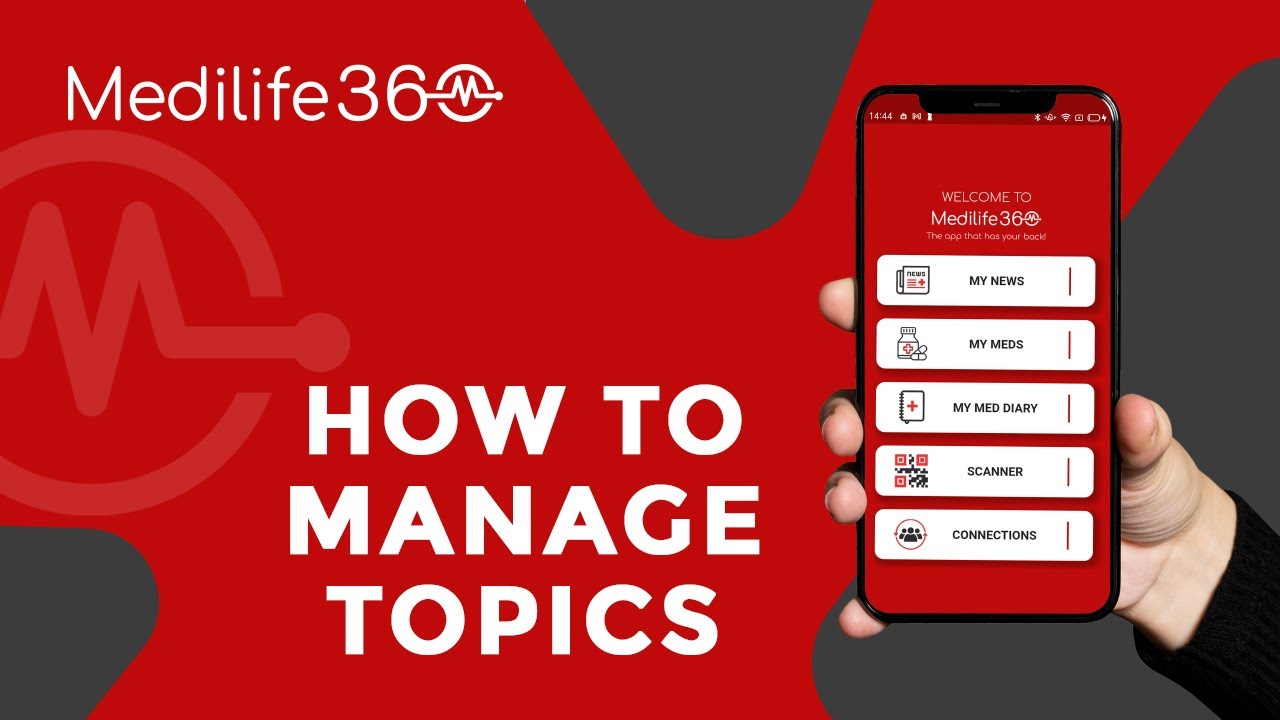 How to manage 'Topics' | Medilife360 | FAQs - YouTube