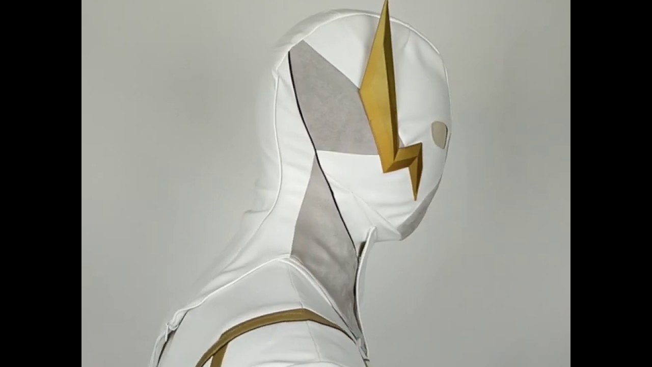 The Flash Season 5 Godspeed August Heart Cosplay Costume - YouTube