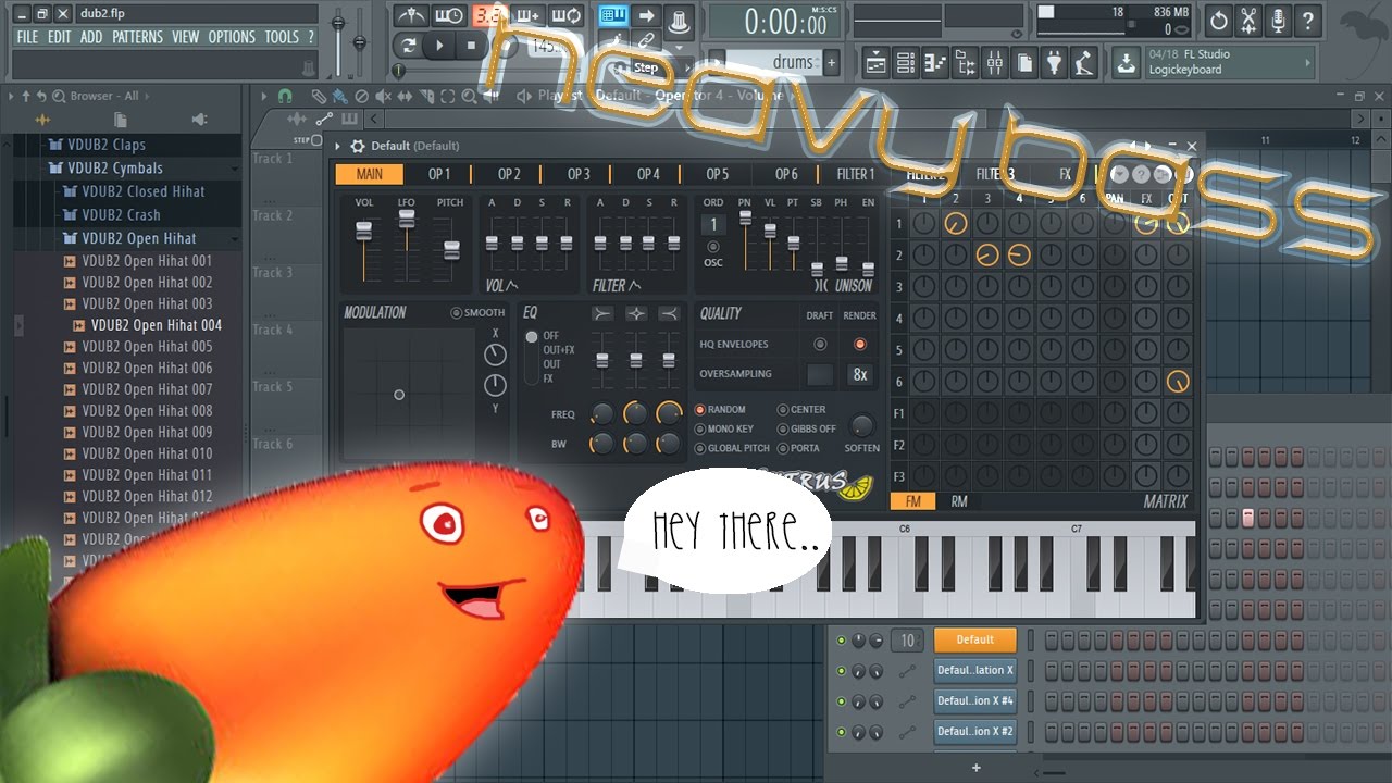 HEAVY BASS With Sytrus and Delay - Fl Studio Tutorial - YouTube