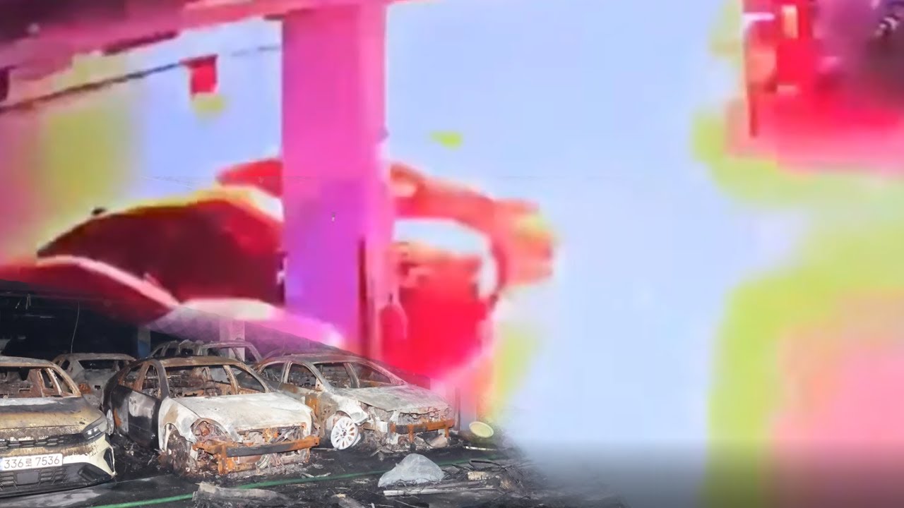 EV Explosion in Korea: Parking Garage Incident - YouTube