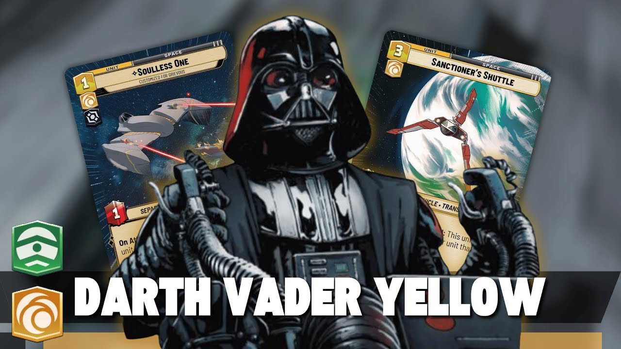 THE BEST VADER YELLOW? TOP 16 SQ! - Gameplay / Star Wars Unlimited ...