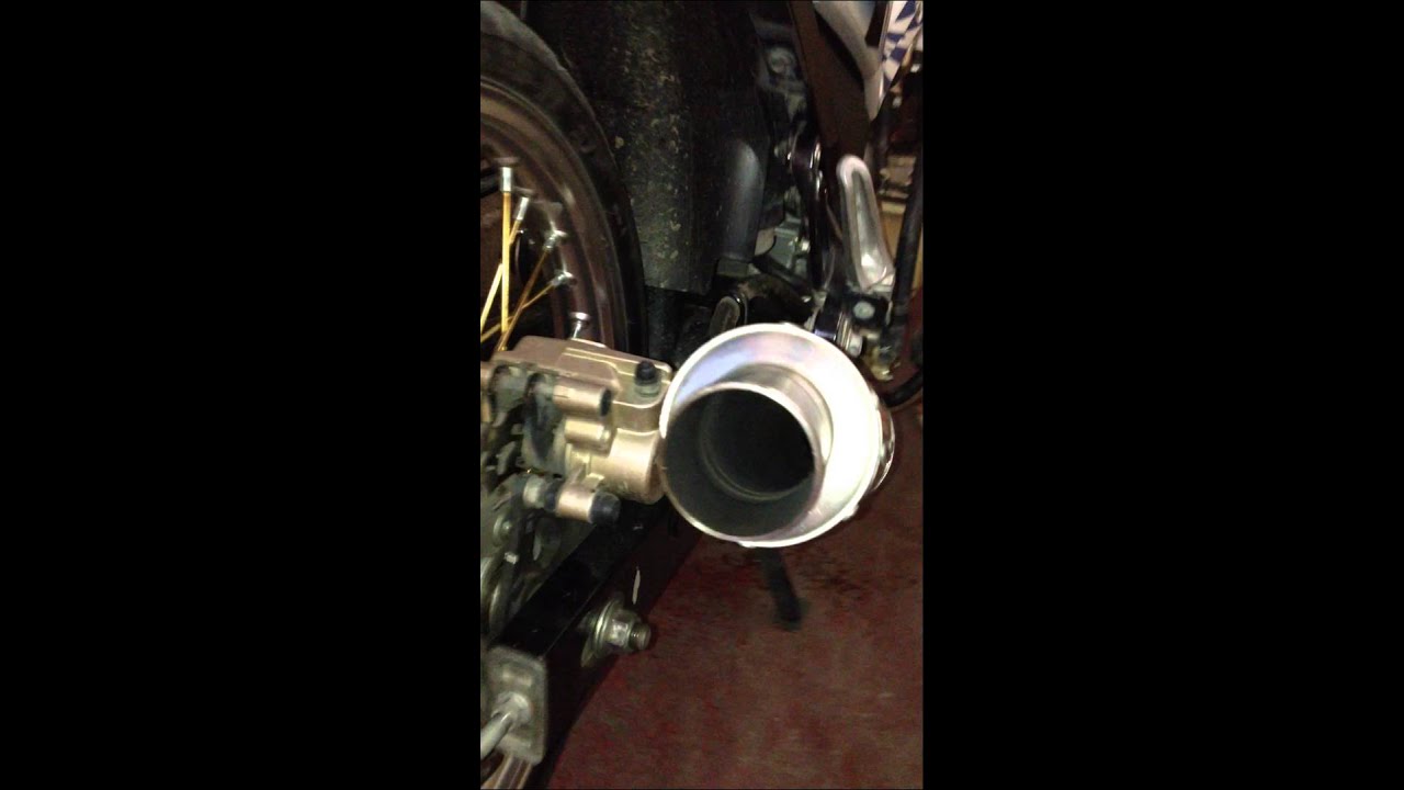 Hispeed Open Pipe Raider 150 - YouTube