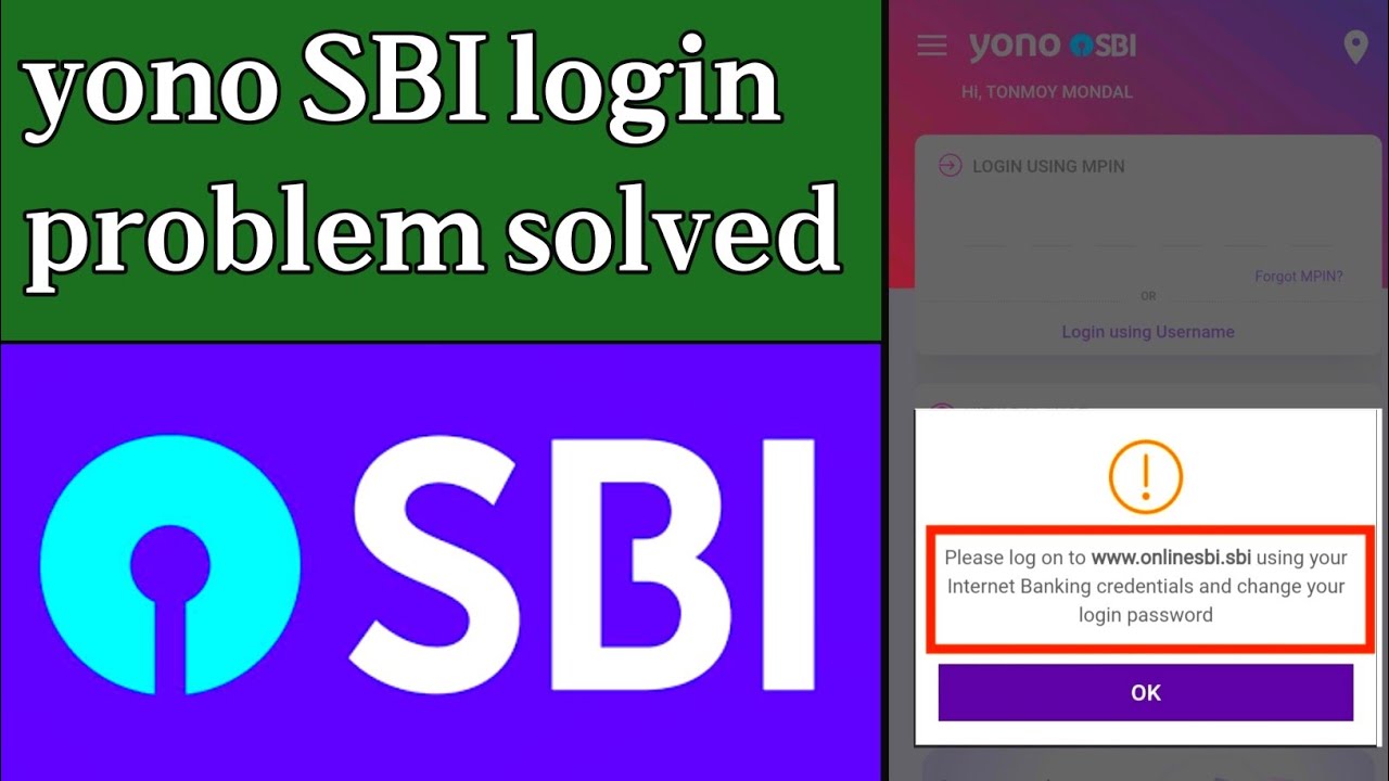 please log on to www.onlinesbi.sbi using your internet banking credentials and change your ...