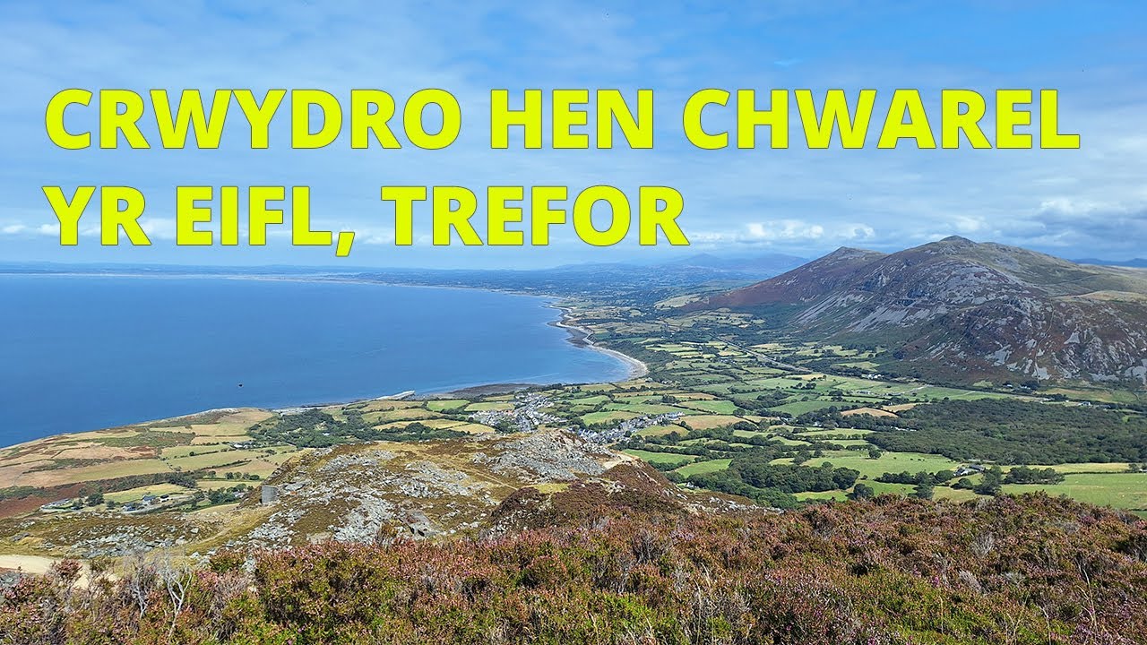Crwydro hen chwarel Yr Eifl, Trefor - YouTube