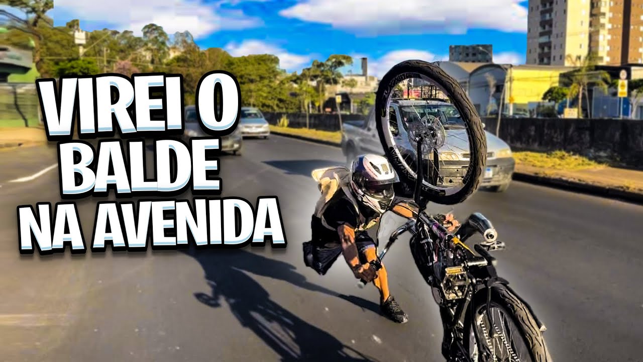 FIZ UM RASPÃO PARA A MINHA MOTORIZADA DE 110CC * olha oque aconteceu ...