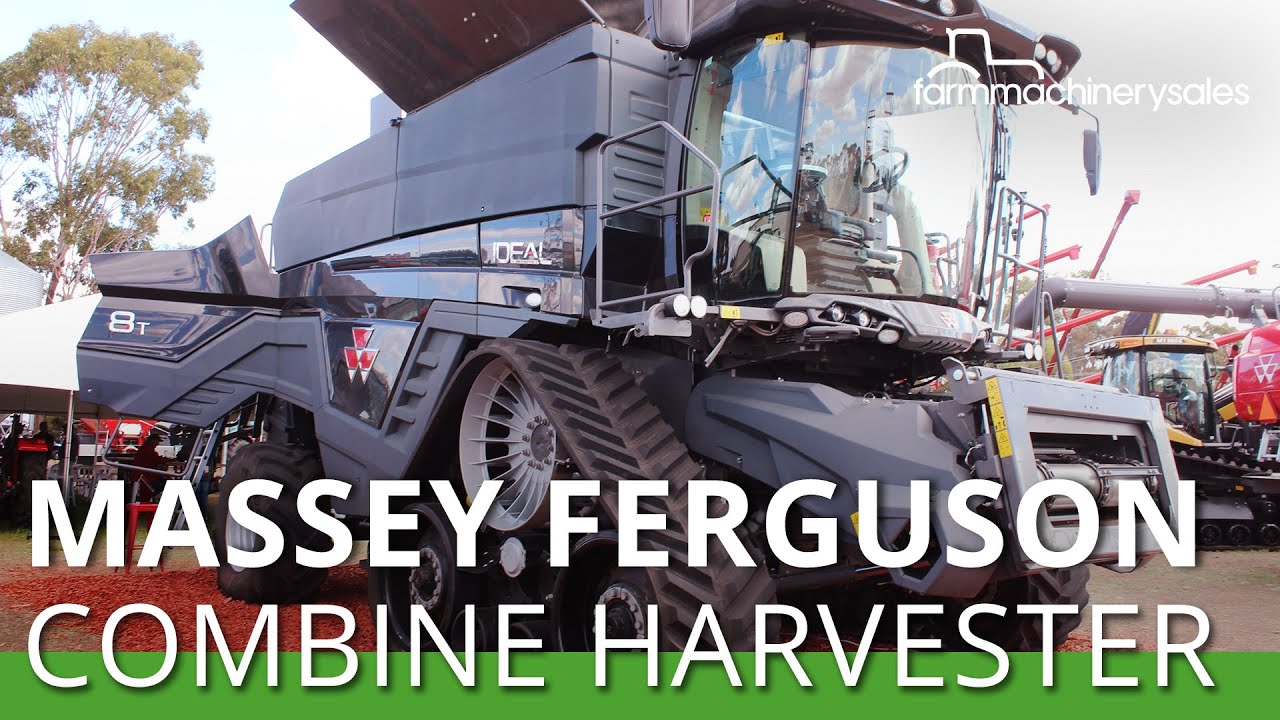 Massey Ferguson IDEAL combine harvester wins Machine of the Year @ WMFD ...