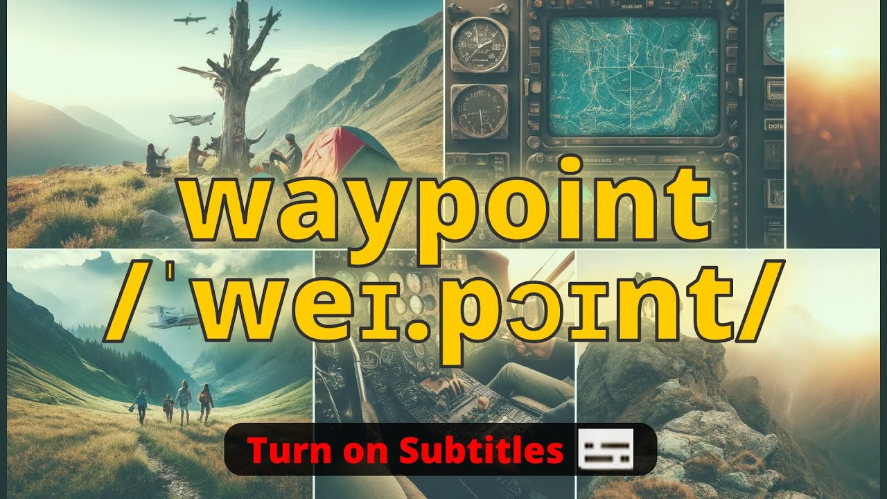 waypoint meaning - YouTube