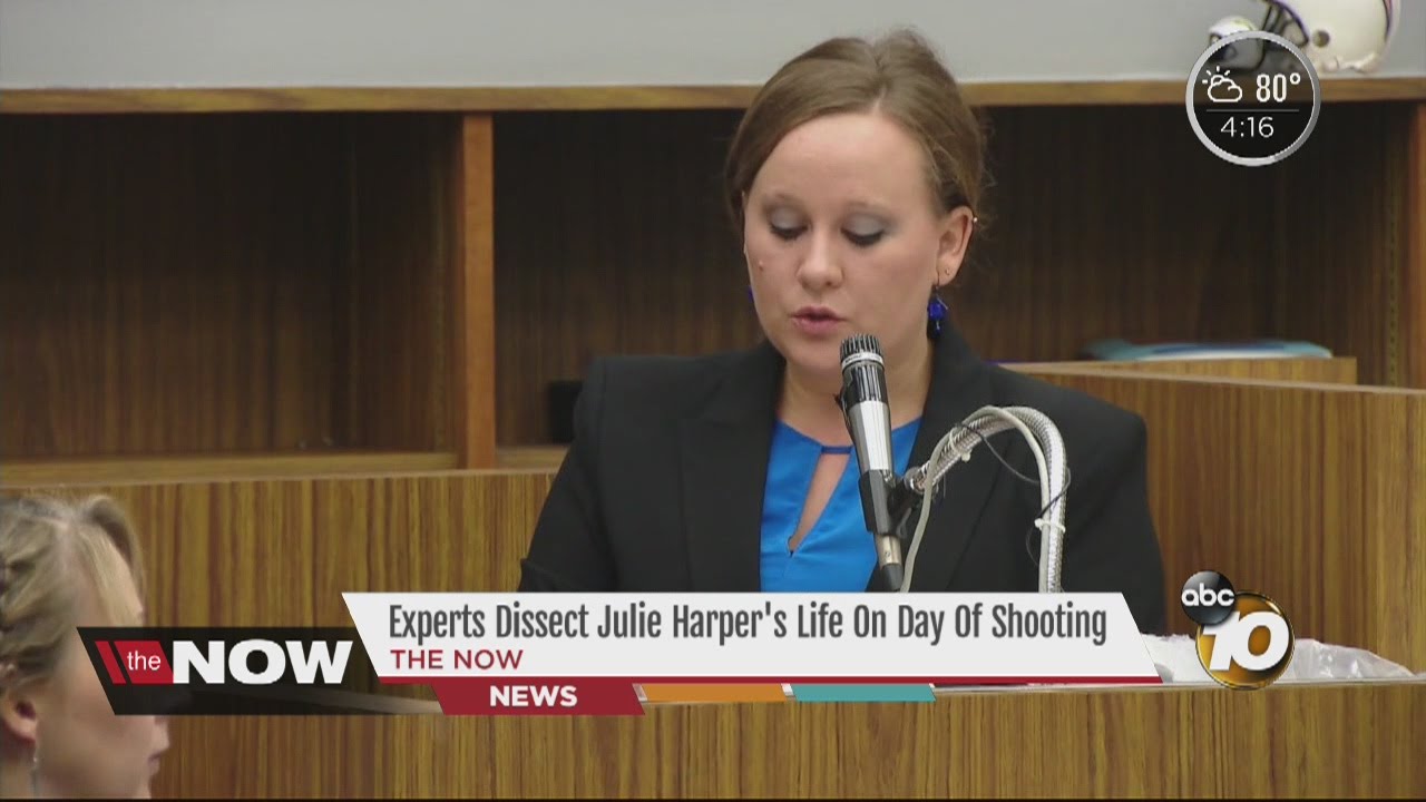 Experts dissect Julie Harper's life on day of shooting - YouTube