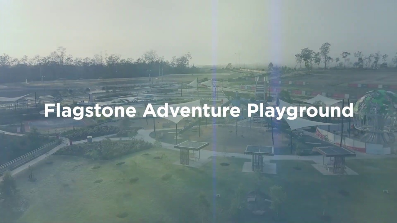 Flagstone Adventure Playground - YouTube