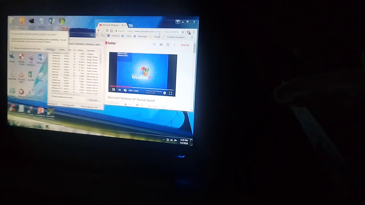 Windows XP Start-up Sound has BSOD - YouTube