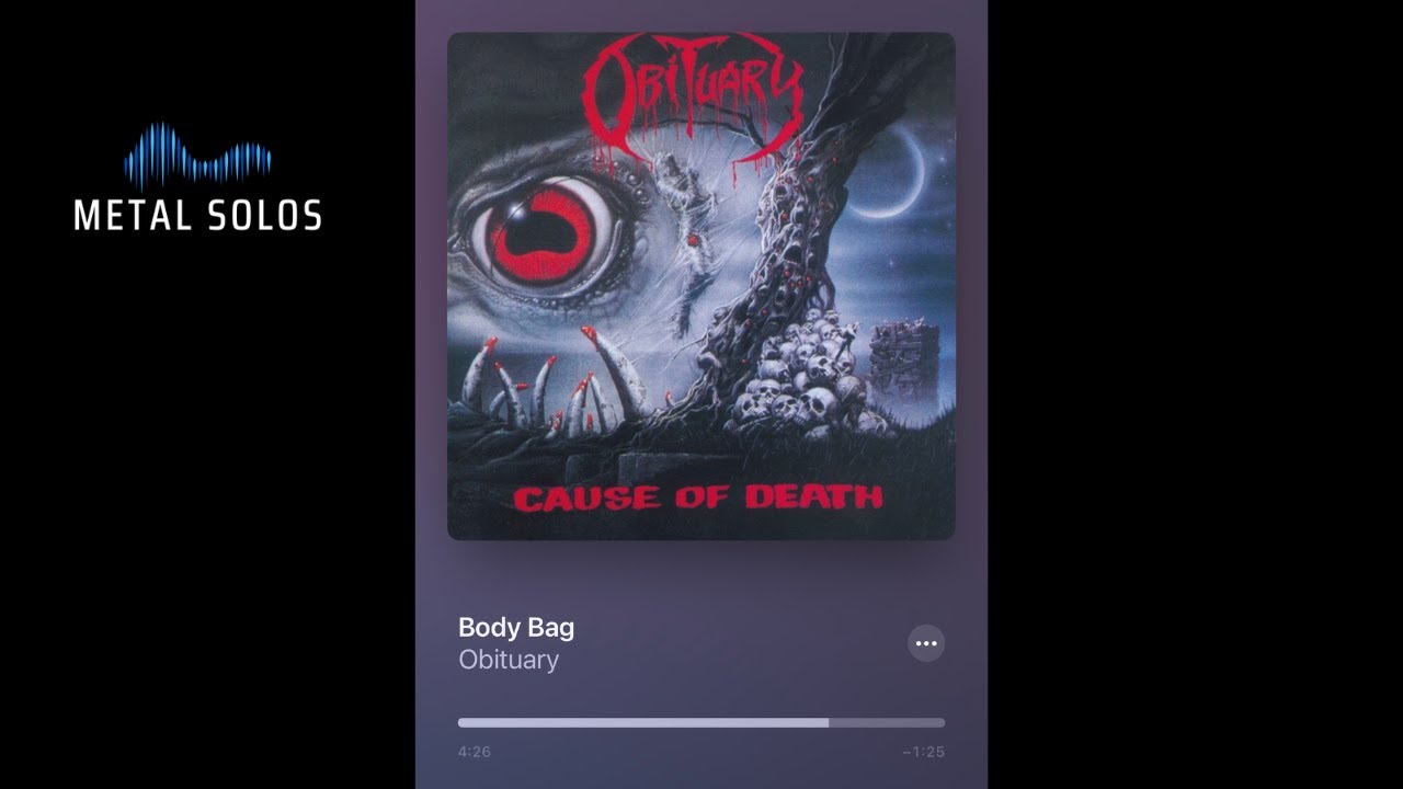 Metal Solo - Obituary - Body Bag - YouTube Music