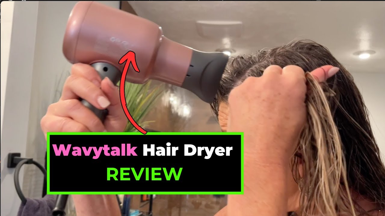 Wavy Talk Hair Dryer Review Reveals Its BEST Features - YouTube