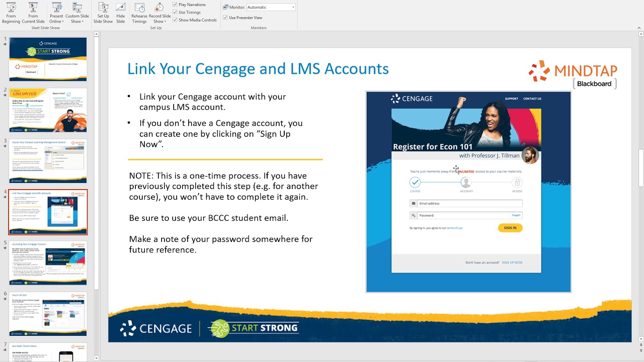 Cengage Register - YouTube