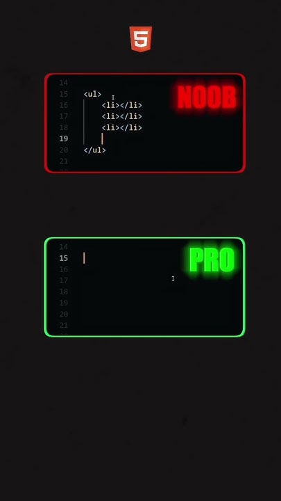 Noob vs pro #html #learnhtml #html5 #htmltrick #webdevelopment #shorts #trending - YouTube