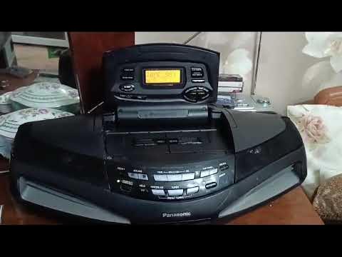 музыкальный центр магнитофон магнитрла Panasonic rx ed77 - YouTube