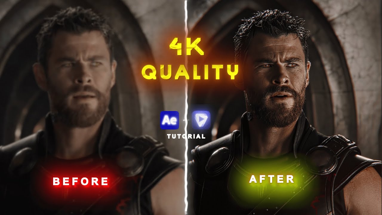 4K Quality Tutorial | After Effects CC + Topaz Video Enhance - YouTube