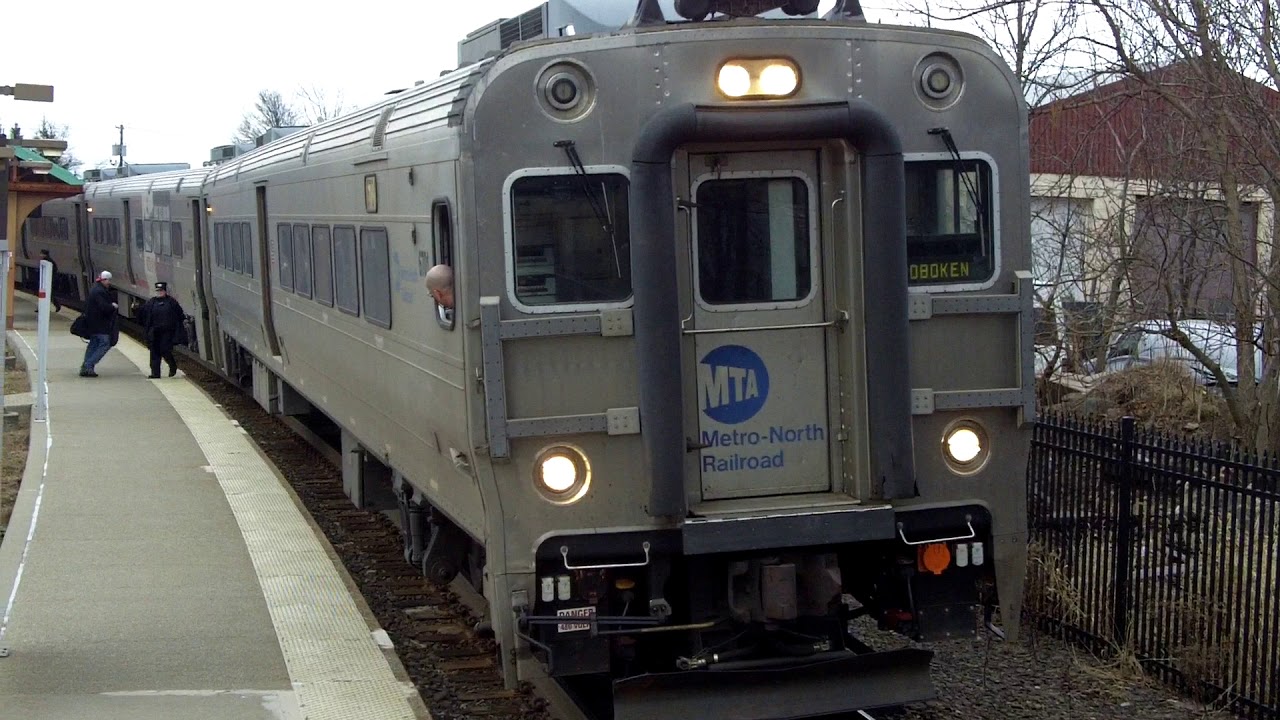 MTA 6701 Comet Cab Car SB to Hoboken Nanuet NY - YouTube